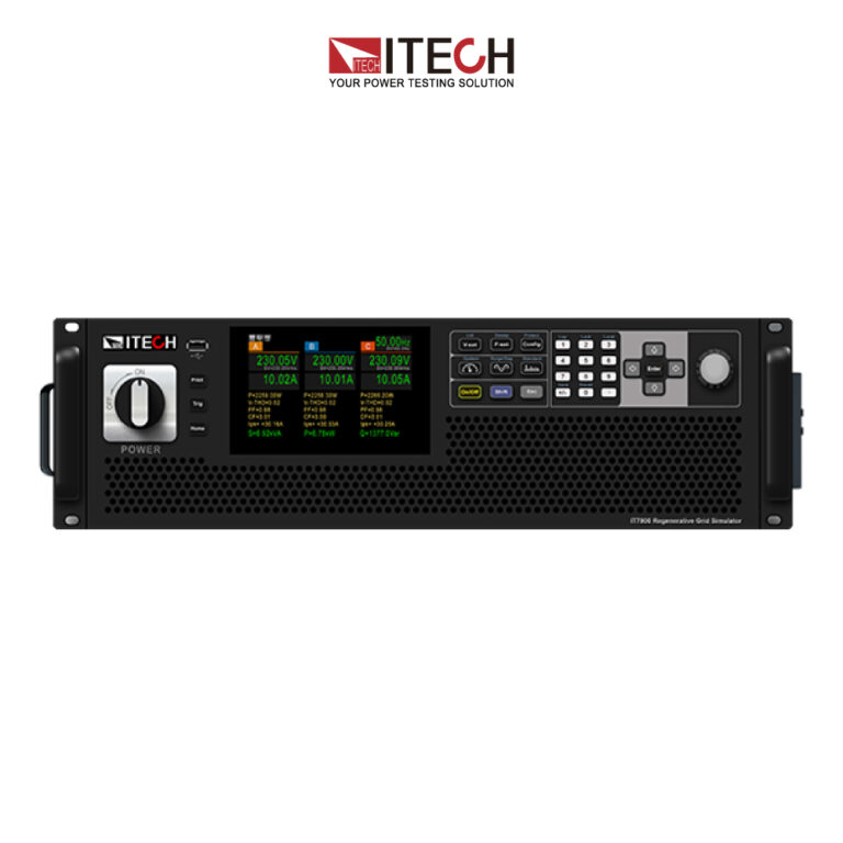 ITECH IT7945-350-270 Regenerative Grid Simulator, 45kVA, 350 V LN, 270 ...