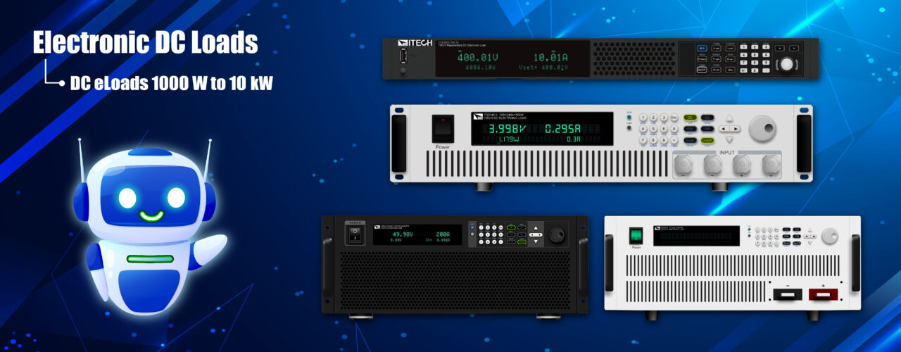 Our Products - DC eLoads 1000 W to 10 W - Siam Power Supply